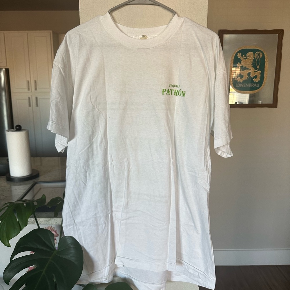 1990s Vintage Patron Tequila Single Stitch Tee - Gem